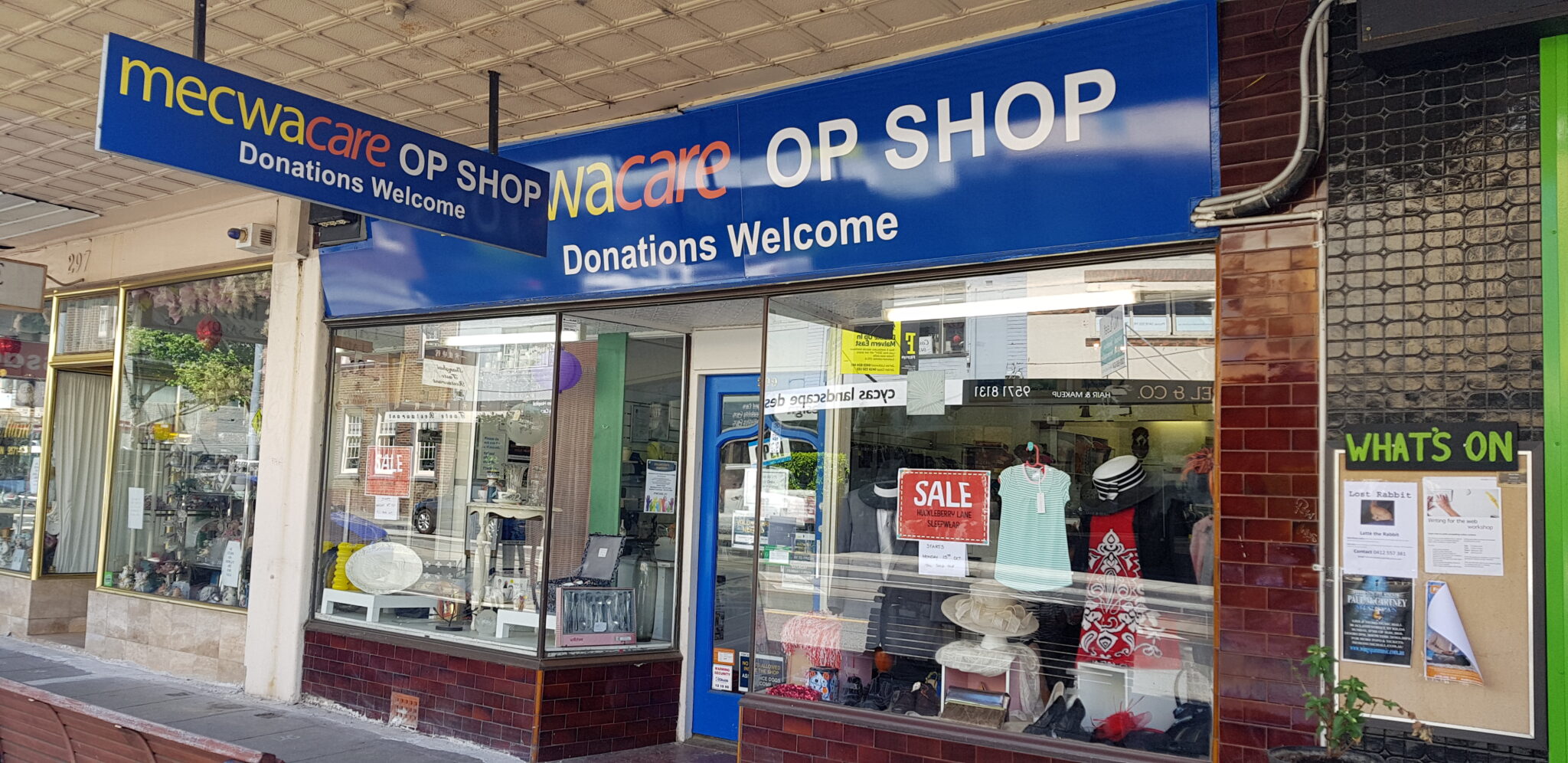 Malvern East Op Shop - mecwacare
