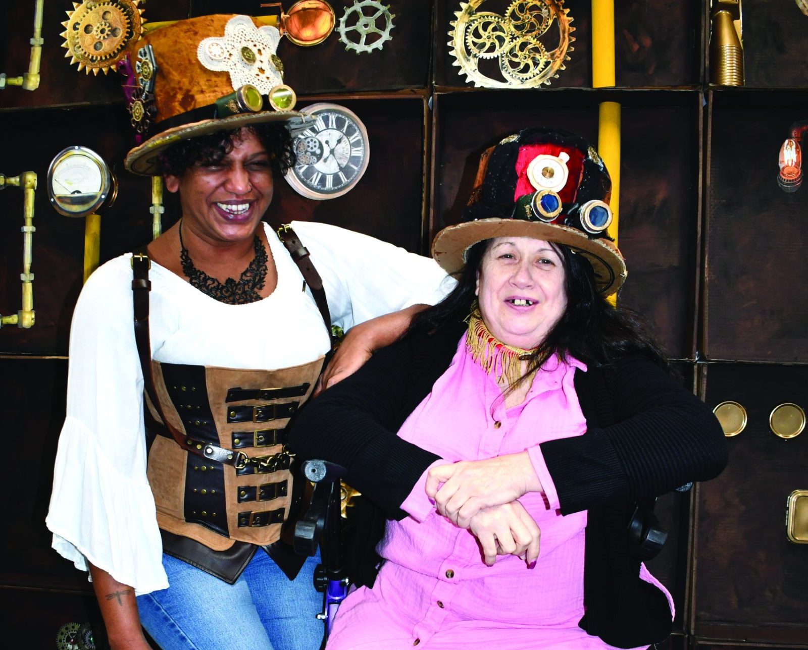 Steampunk at Barry Fenton Centre - mecwacare