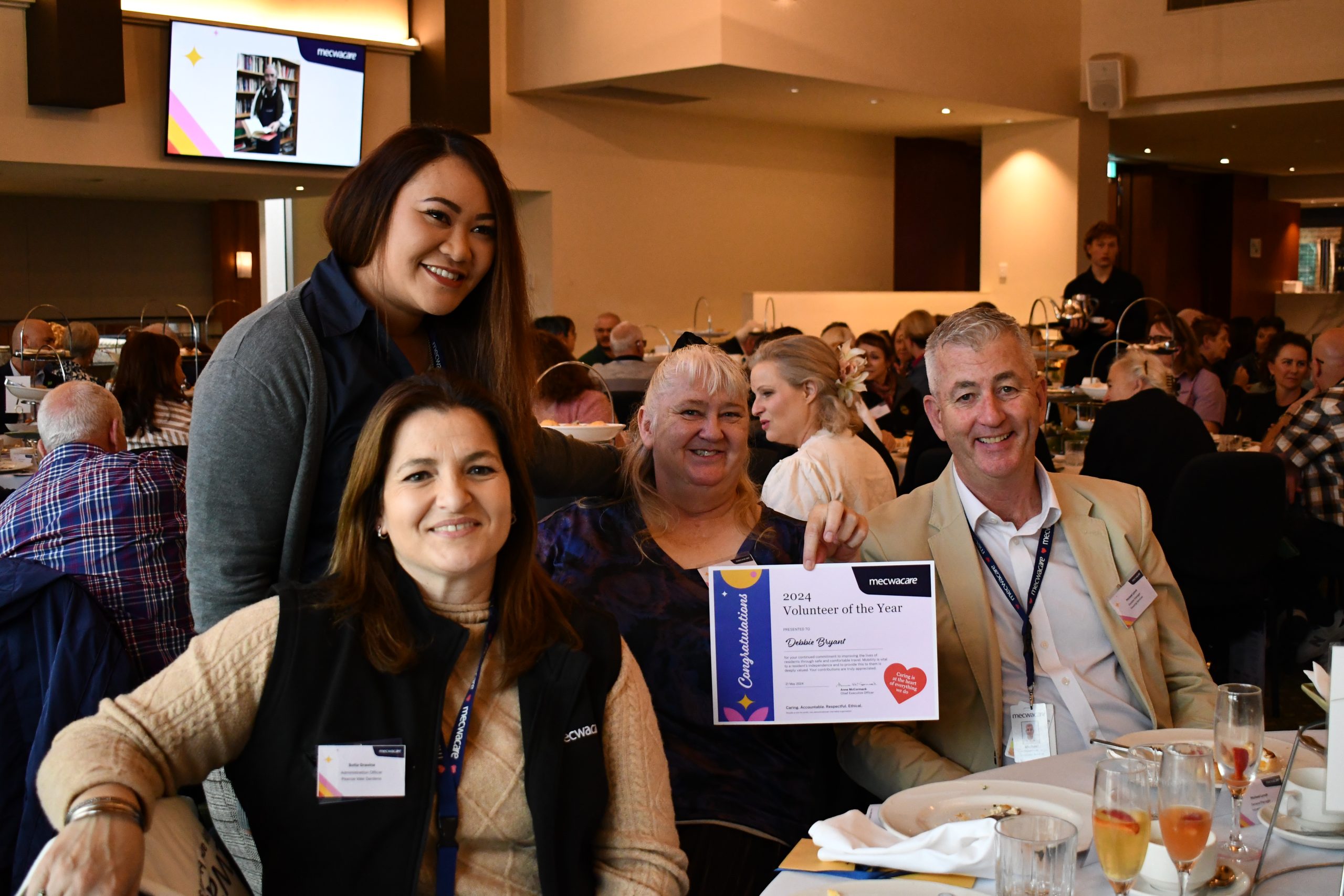 mecwacare honours volunteers with Appreciation Morning Tea - mecwacare